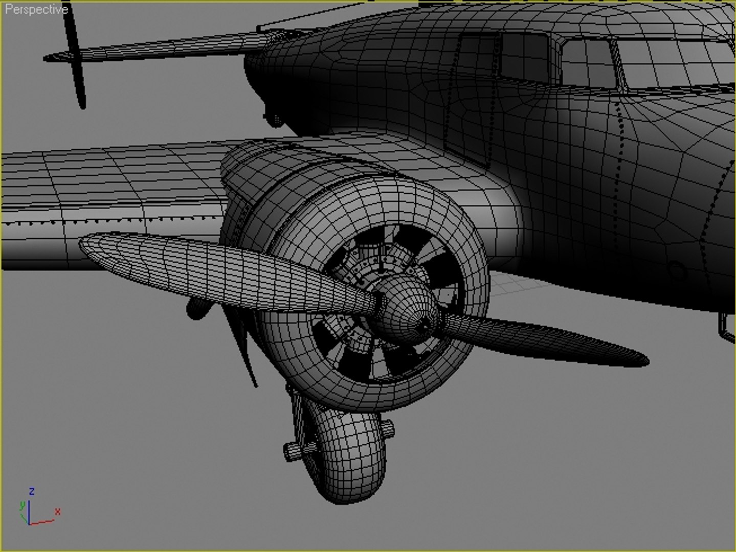 3d Model Lockheed L-10 Electra