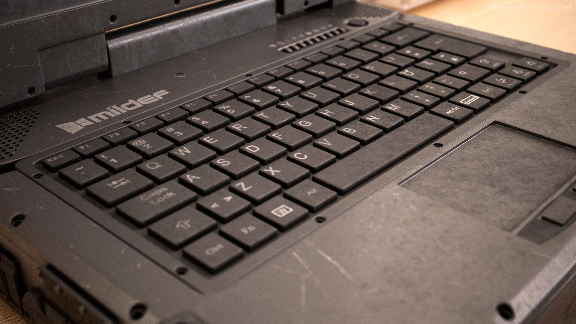 Army Laptop Old 3D - TurboSquid 1941692