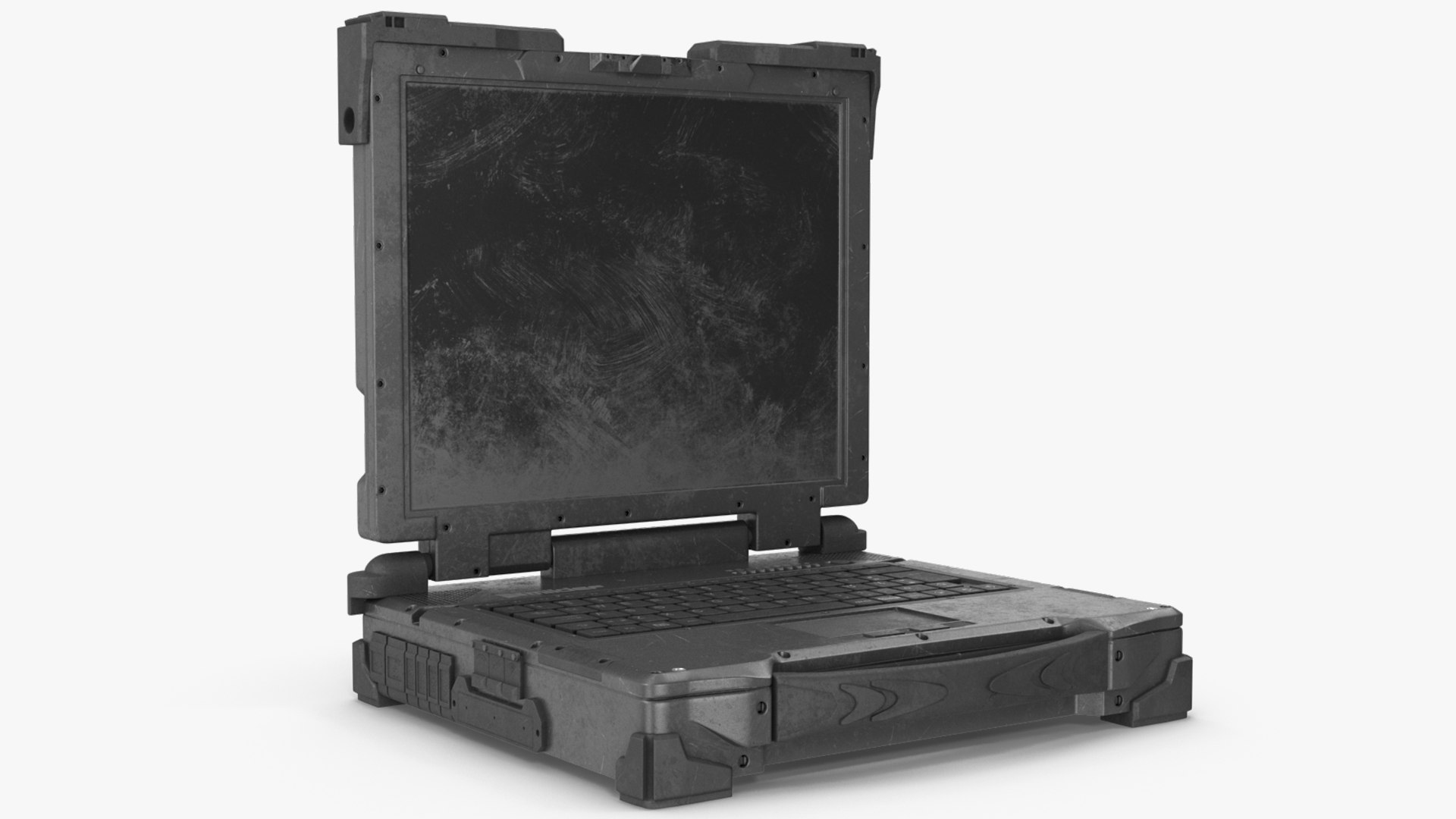 Army Laptop Old 3D - TurboSquid 1941692