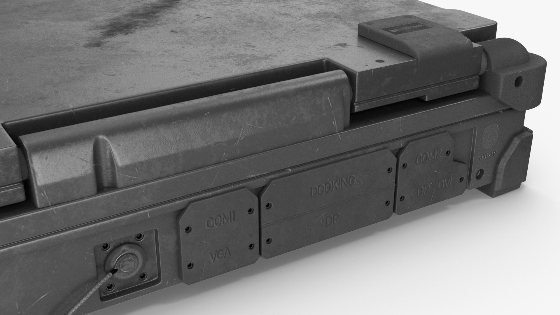 Army Laptop Old 3D - TurboSquid 1941692