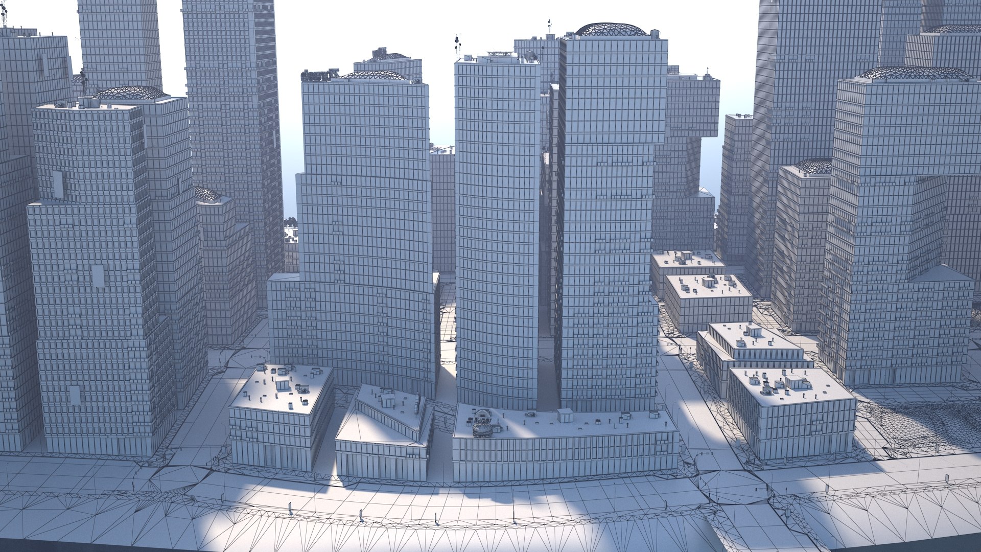 Houdini city generator model - TurboSquid 1631084