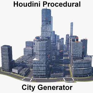 Houdini Procedural Roads Constructor 3D model - TurboSquid 1761912