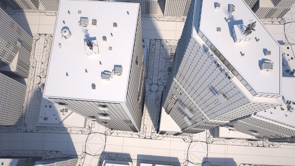 Houdini city generator model - TurboSquid 1631084