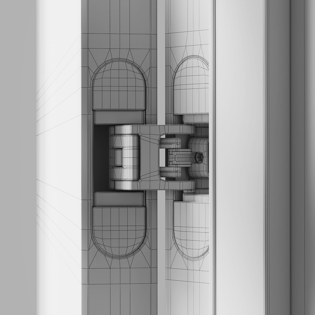 Doors With Rig And Hidden Hinges 3D Model - TurboSquid 2243562