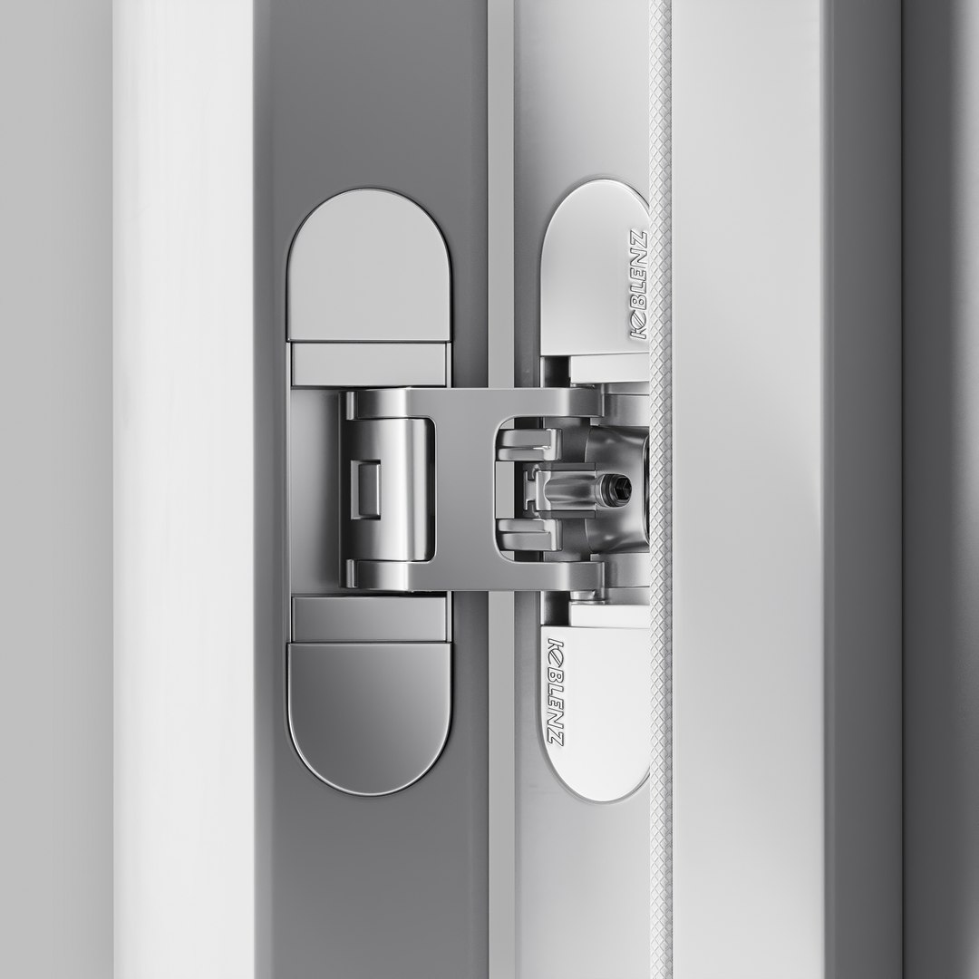 Doors With Rig And Hidden Hinges 3D Model - TurboSquid 2243562