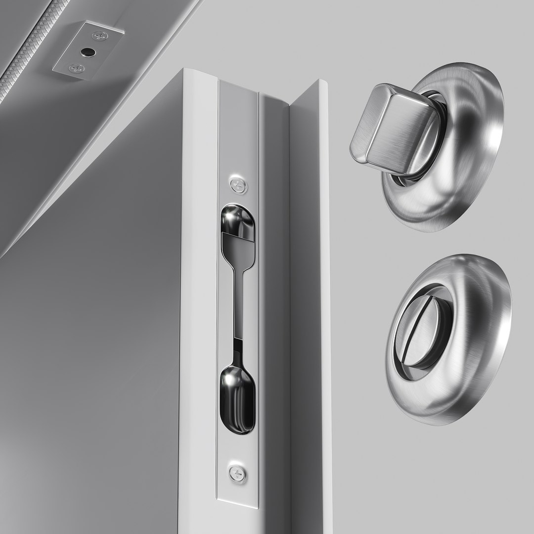 Doors With Rig And Hidden Hinges 3D Model - TurboSquid 2243562