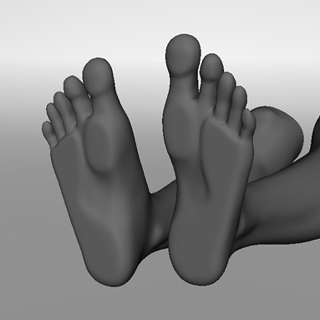 Realistic Human Legs 3d Max
