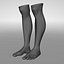 realistic human legs 3d max
