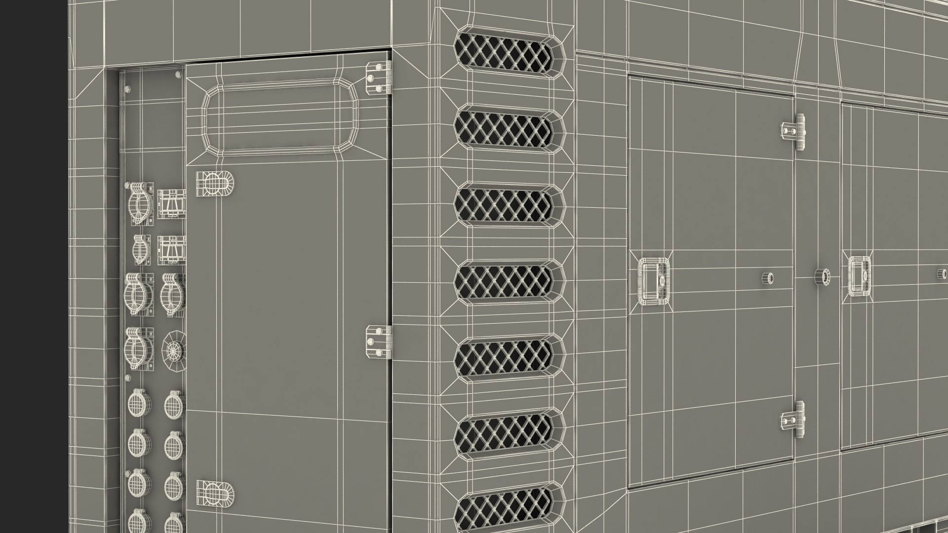 Big mobile generator rigged model - TurboSquid 1546364