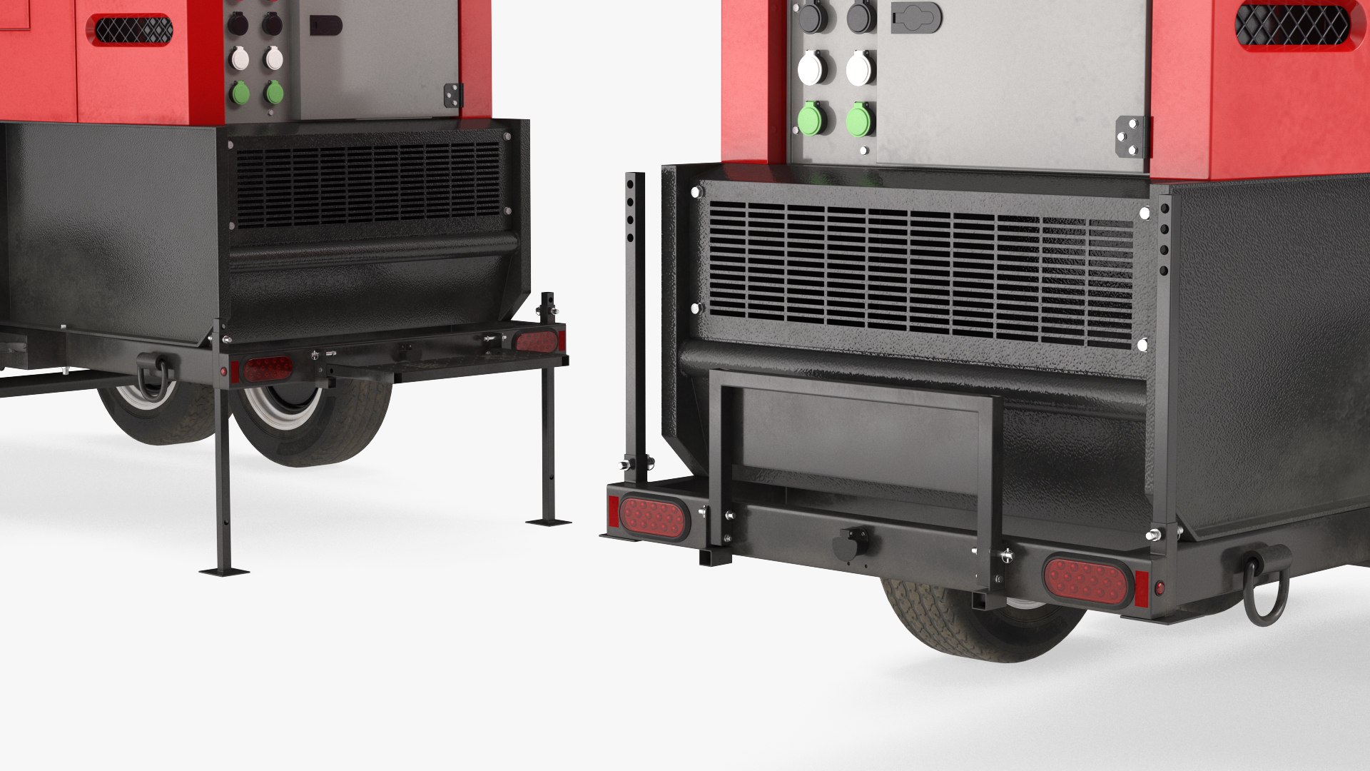 Big mobile generator rigged model - TurboSquid 1546364