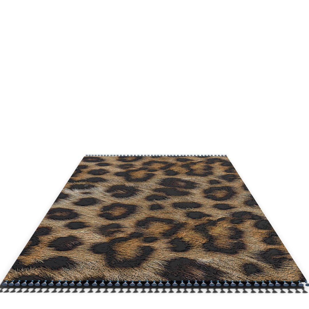3D model Rug Leopard Print - TurboSquid 2088444