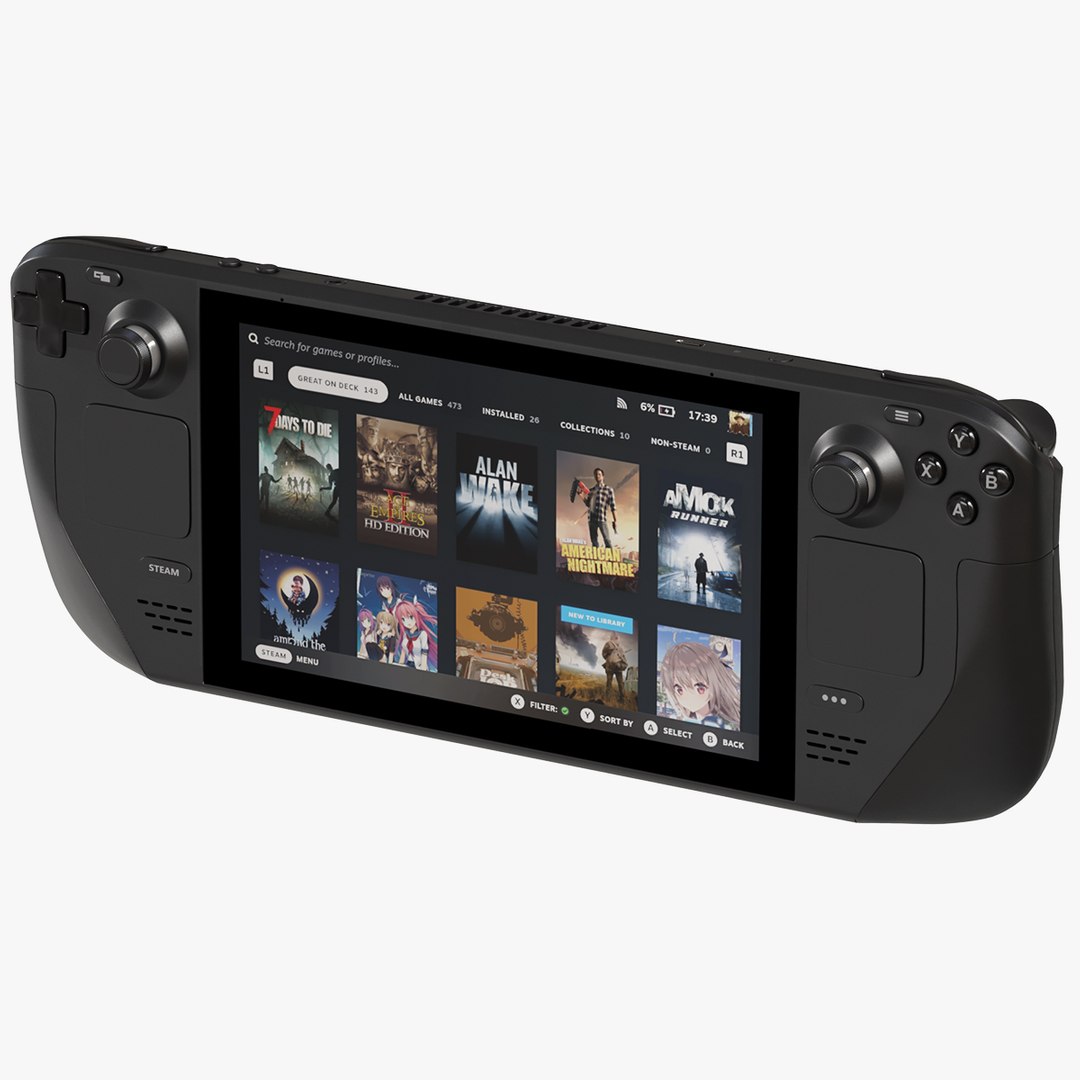 3D Steam Deck - Base And Limited Edition - TurboSquid 2330657