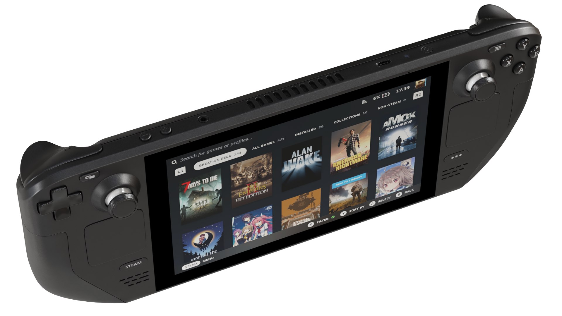 3D Steam Deck - Base And Limited Edition - TurboSquid 2330657