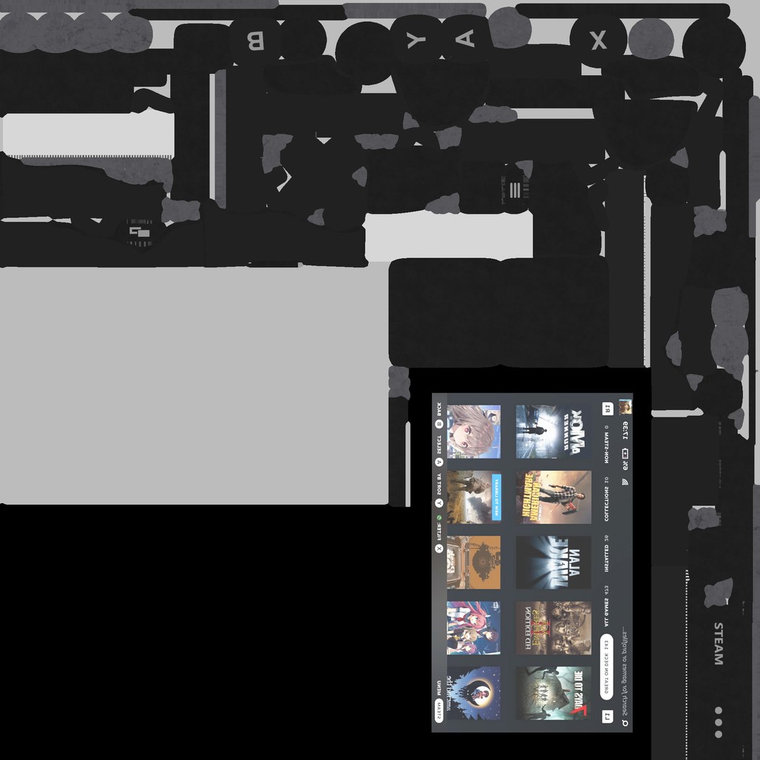 3D Steam Deck - Base And Limited Edition - TurboSquid 2330657