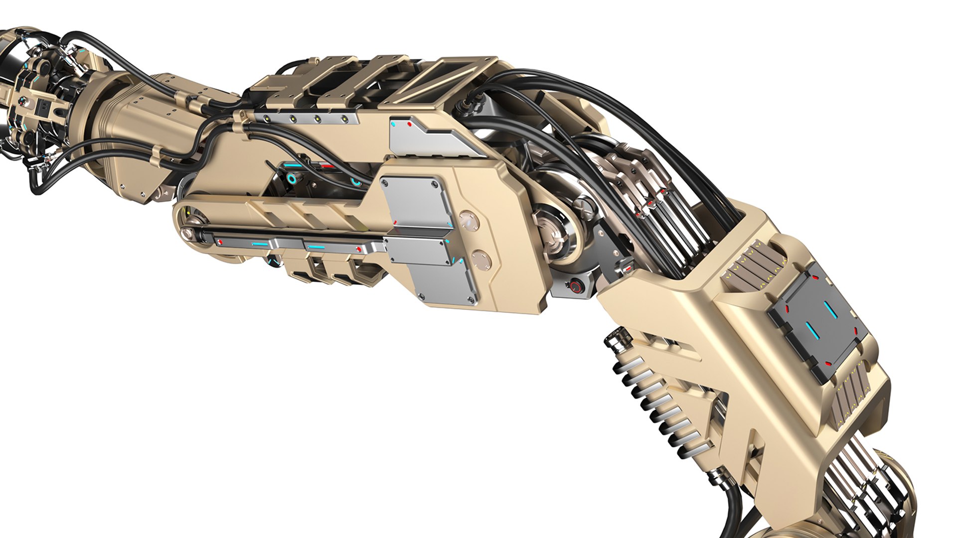 3D Robotic Arm 2b Rigged - TurboSquid 1463078