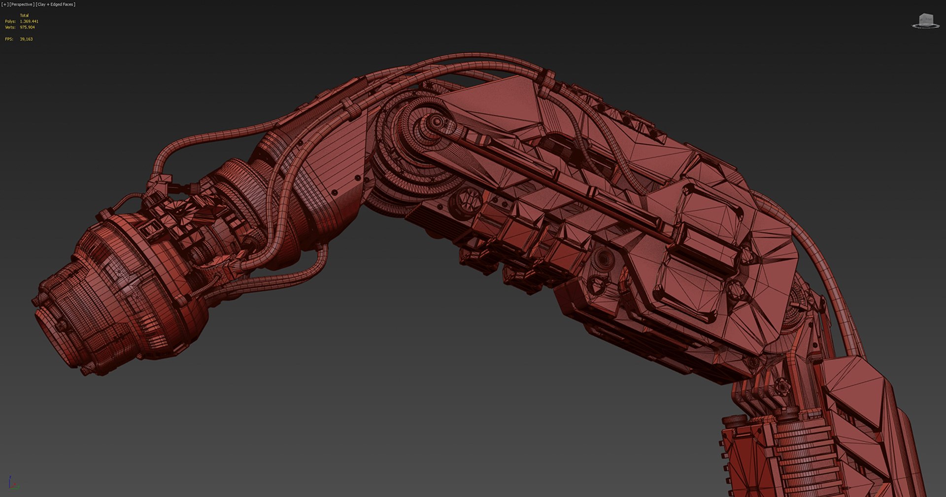 3D Robotic Arm 2b Rigged - TurboSquid 1463078