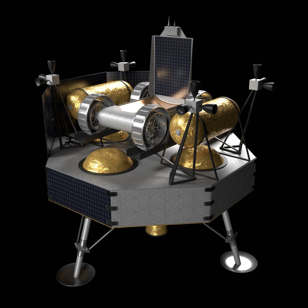 3D Astrolab Flip Rover - TurboSquid 2397170