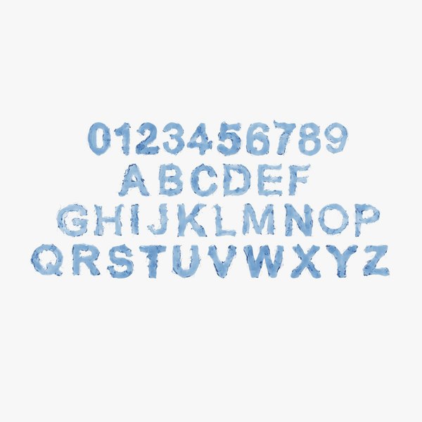 Free 3D Alphabet Models | TurboSquid