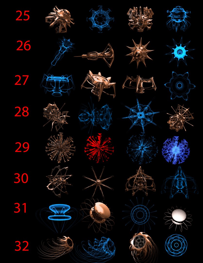 3d Model Star Gears Library