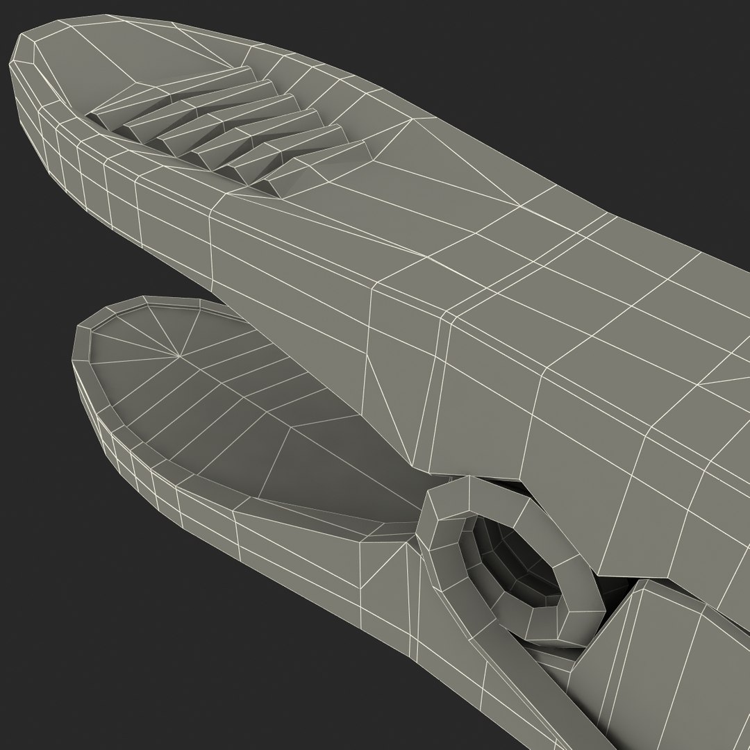 3d model clothespin v4
