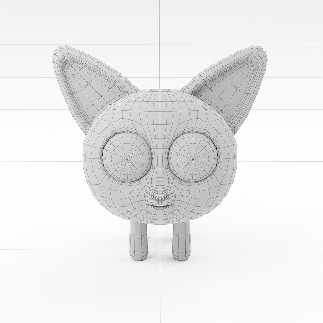 Cartoon Cat 3d Model 3D - TurboSquid 1996904