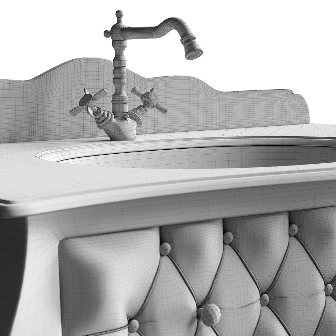 3D Model Washbasin Gaia - TurboSquid 1492594