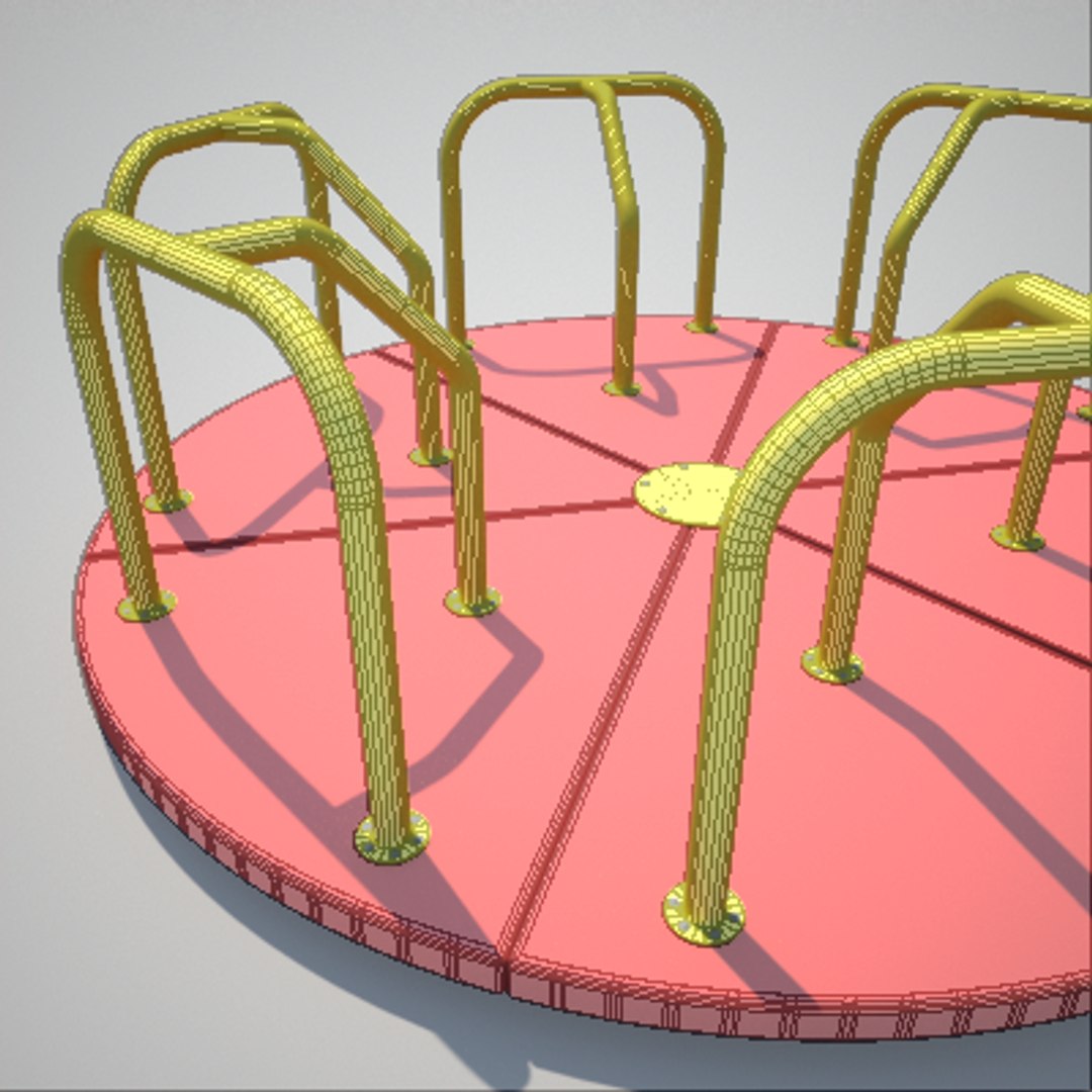 3d Model Merry-go-round