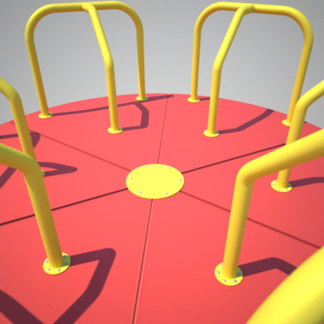 3d Model Merry-go-round