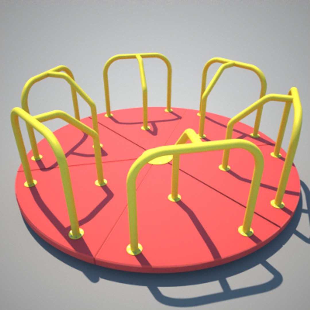 3d Model Merry-go-round