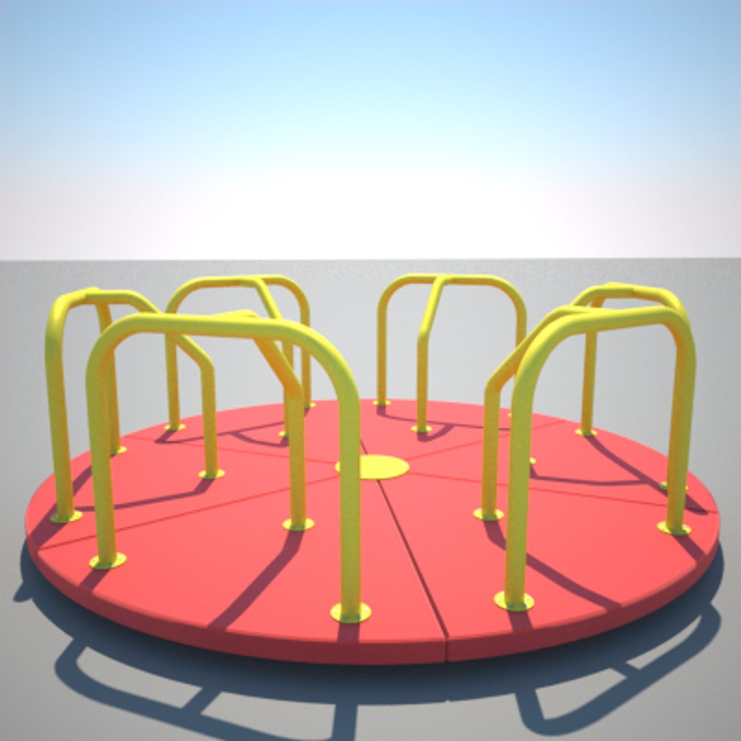 3d Model Merry-go-round