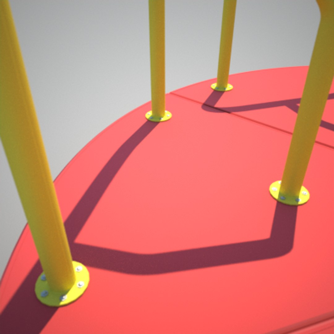3d Model Merry-go-round
