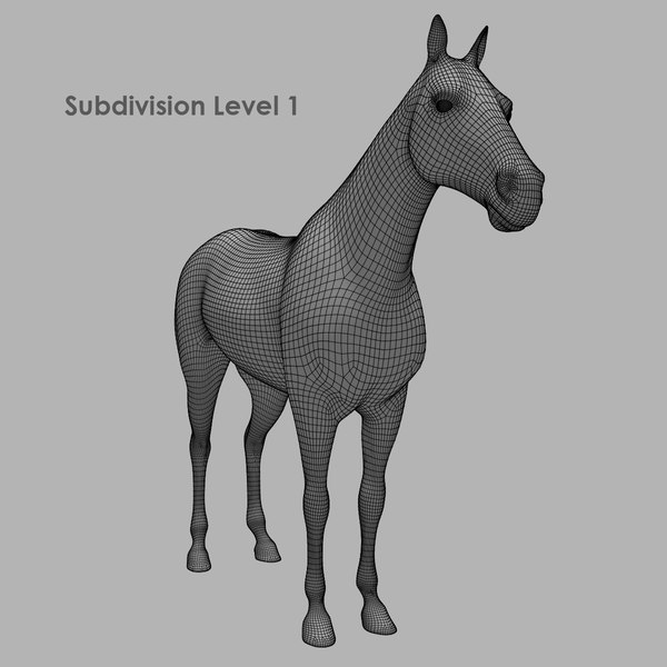 3D realistic horse animation model - TurboSquid 1269060