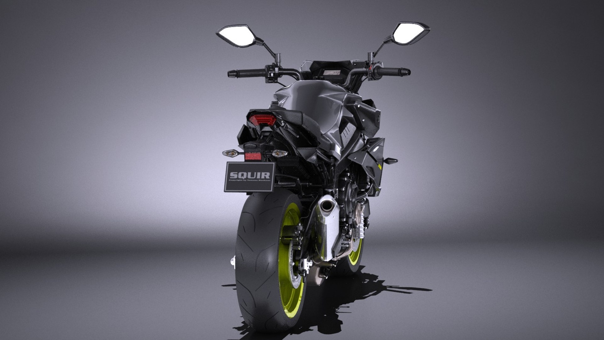 Yamaha Mt-10 2017 3d Max