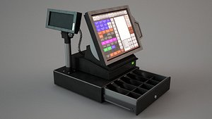 3D Cash Register Models - Browse & Download Formats - TurboSquid