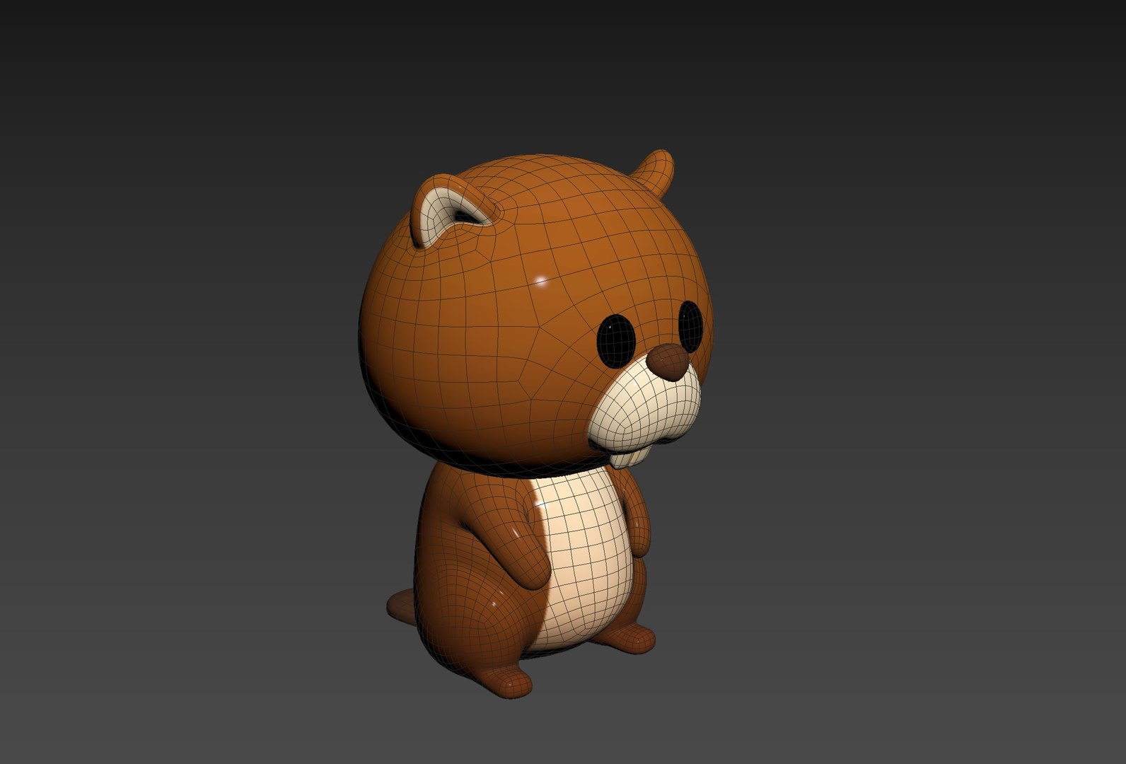 3D Model Character303 Beaver - TurboSquid 2213539