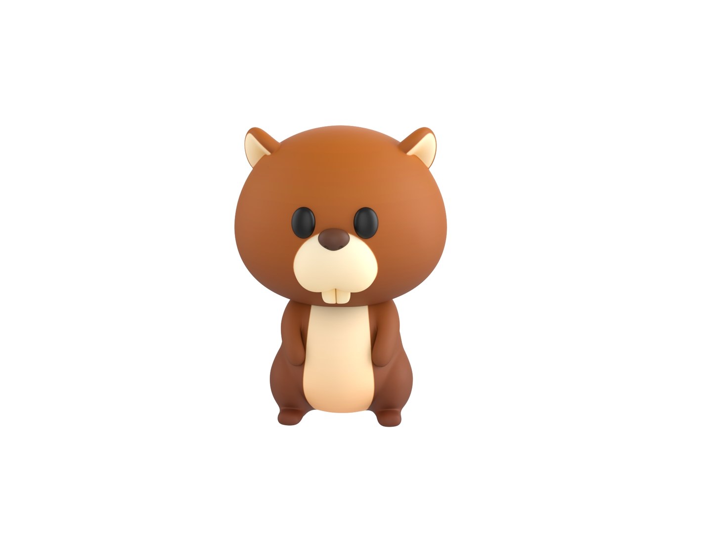 3D Model Character303 Beaver - TurboSquid 2213539