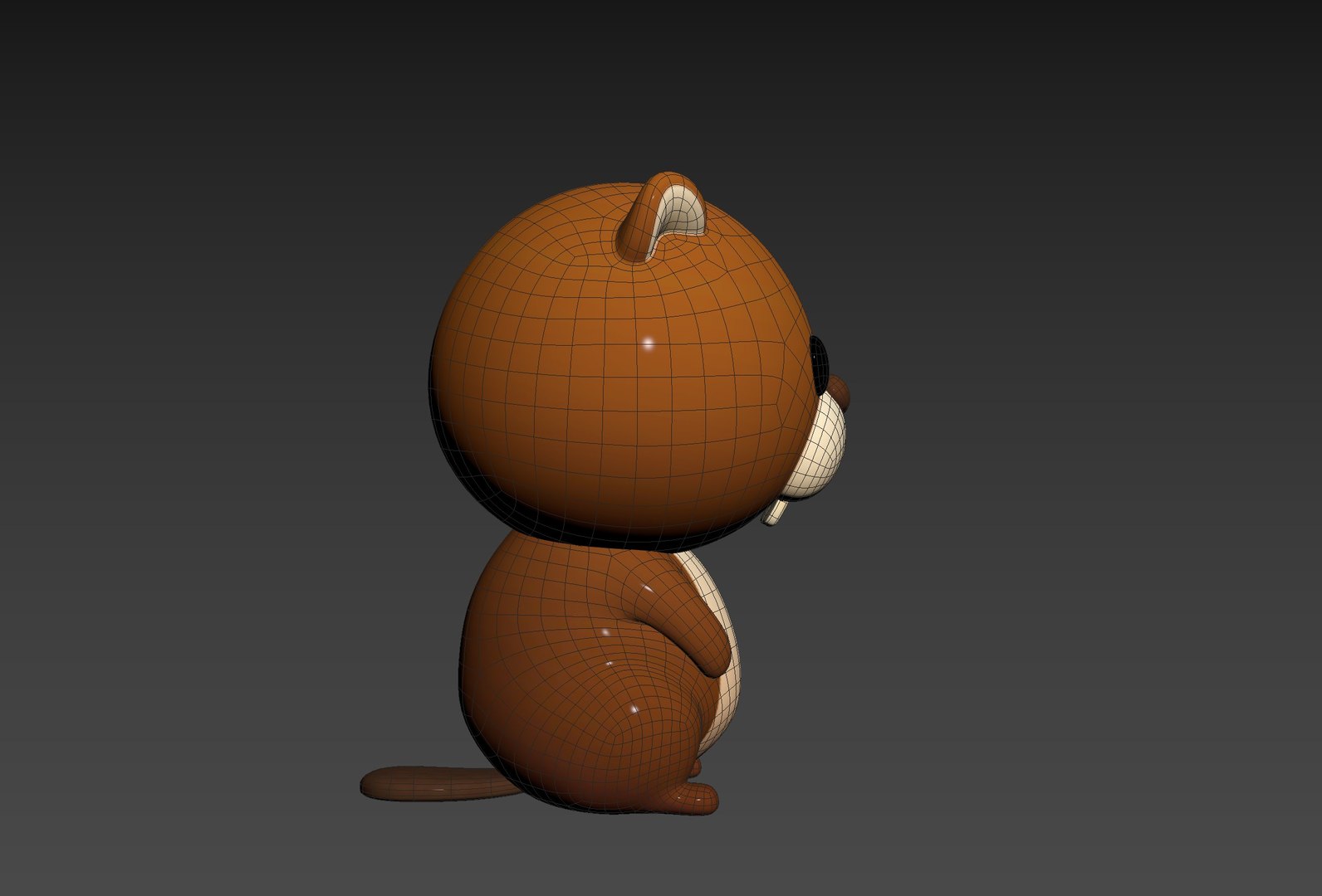 3D Model Character303 Beaver - TurboSquid 2213539