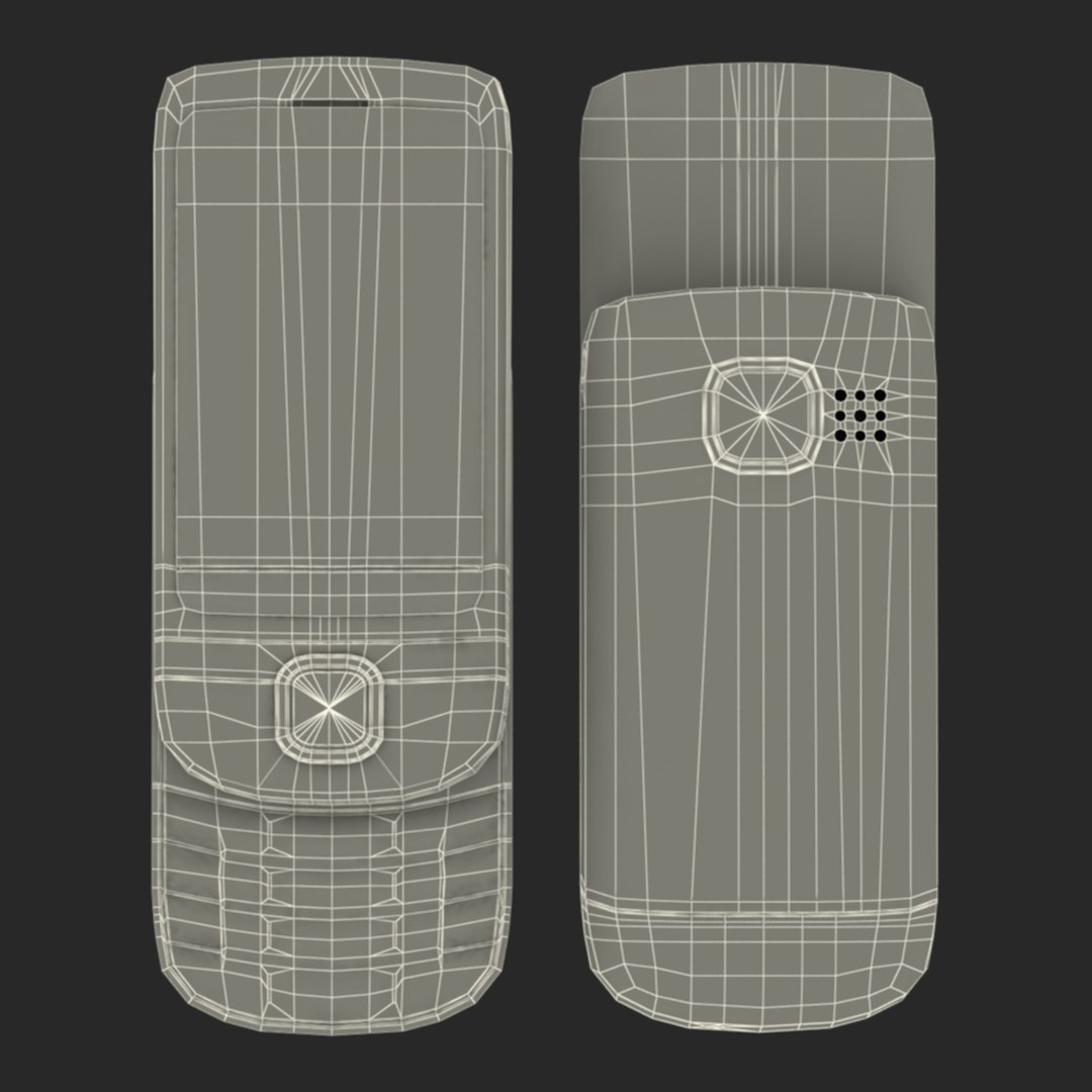 3d Nokia C2 05 Pink Model