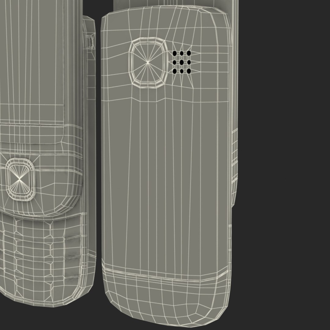 3d Nokia C2 05 Pink Model