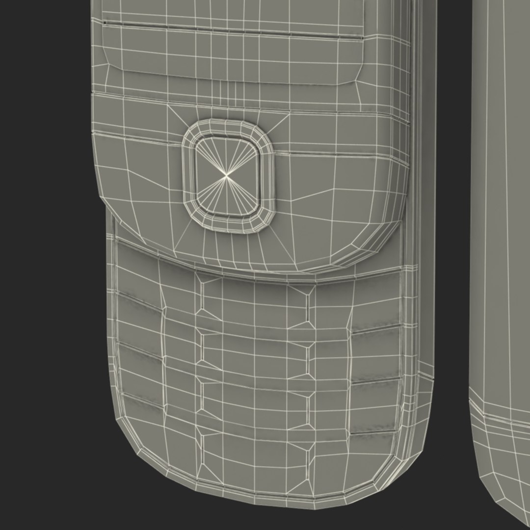 3d Nokia C2 05 Pink Model