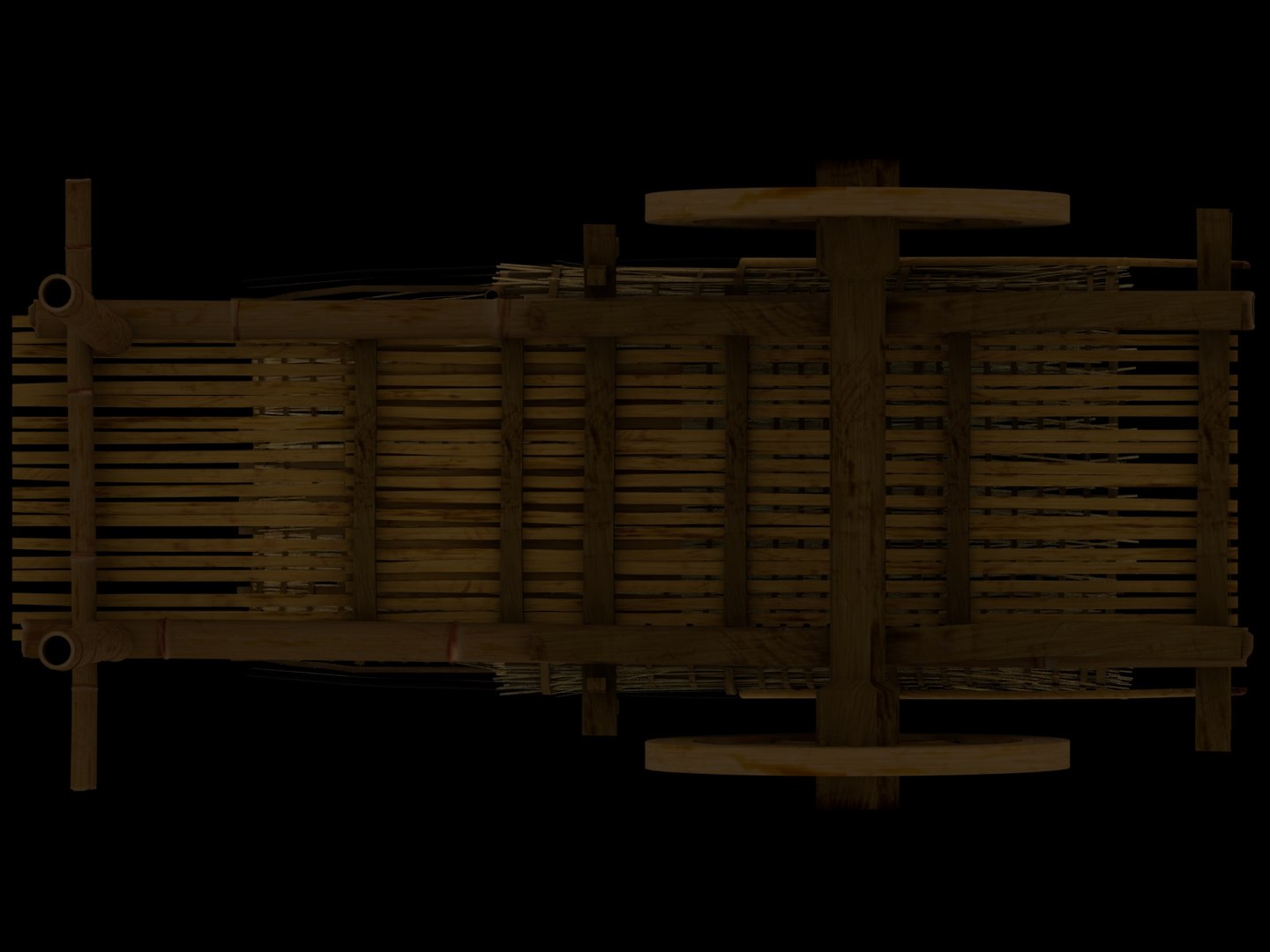 3D Indian Bullock Cart Model - TurboSquid 1815449