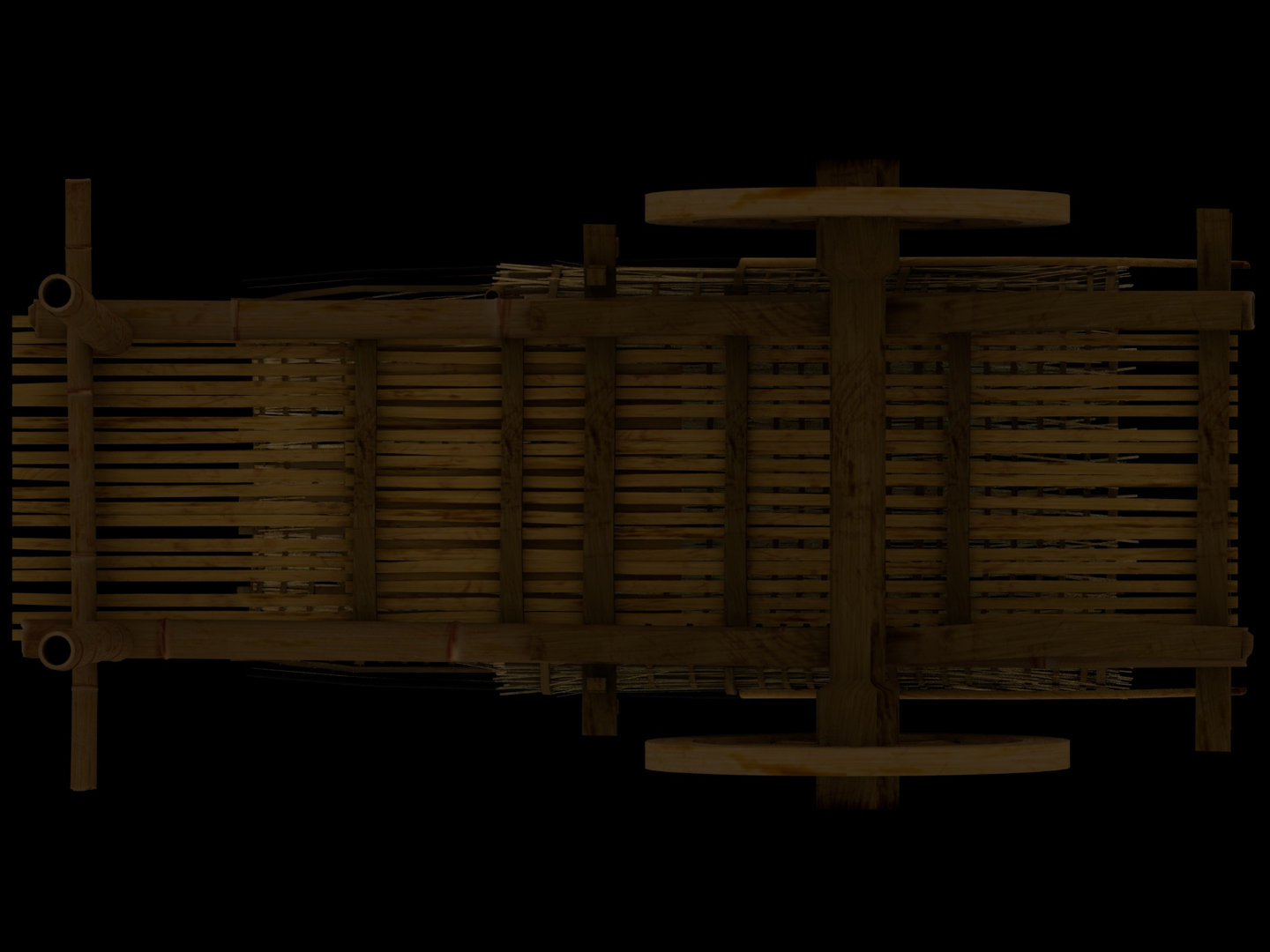 3D Indian Bullock Cart model - TurboSquid 1815449