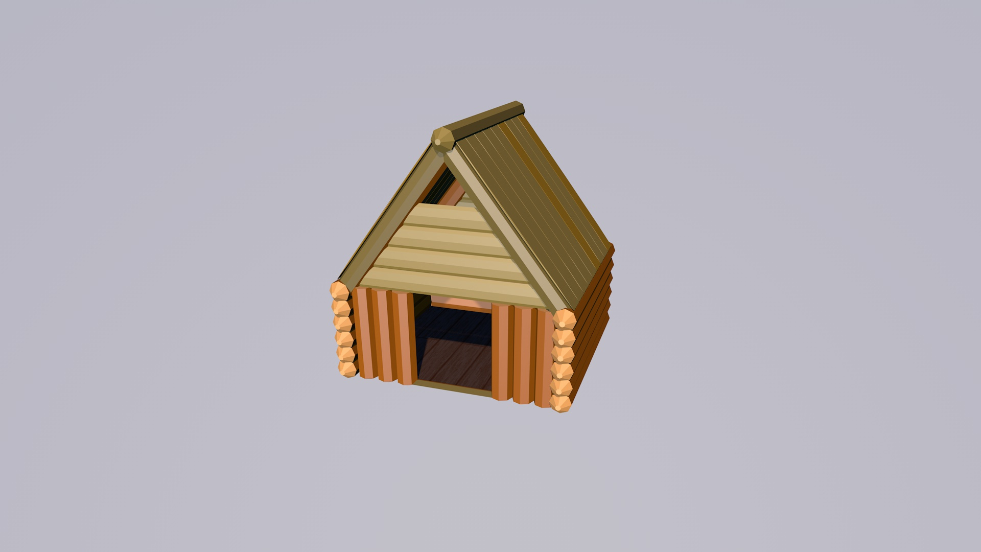 Wooden cabin 3D model - TurboSquid 1713010