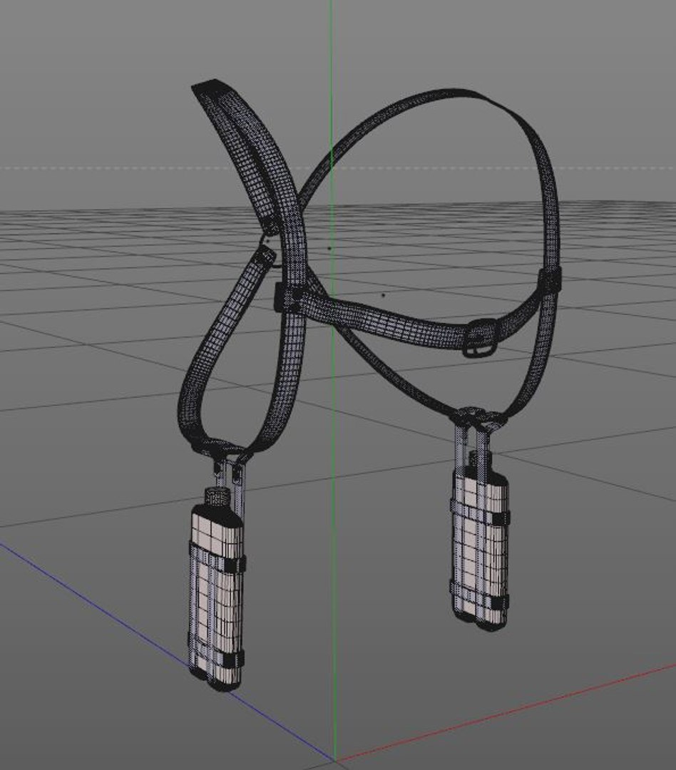 3D Plastic Harness - TurboSquid 1380521