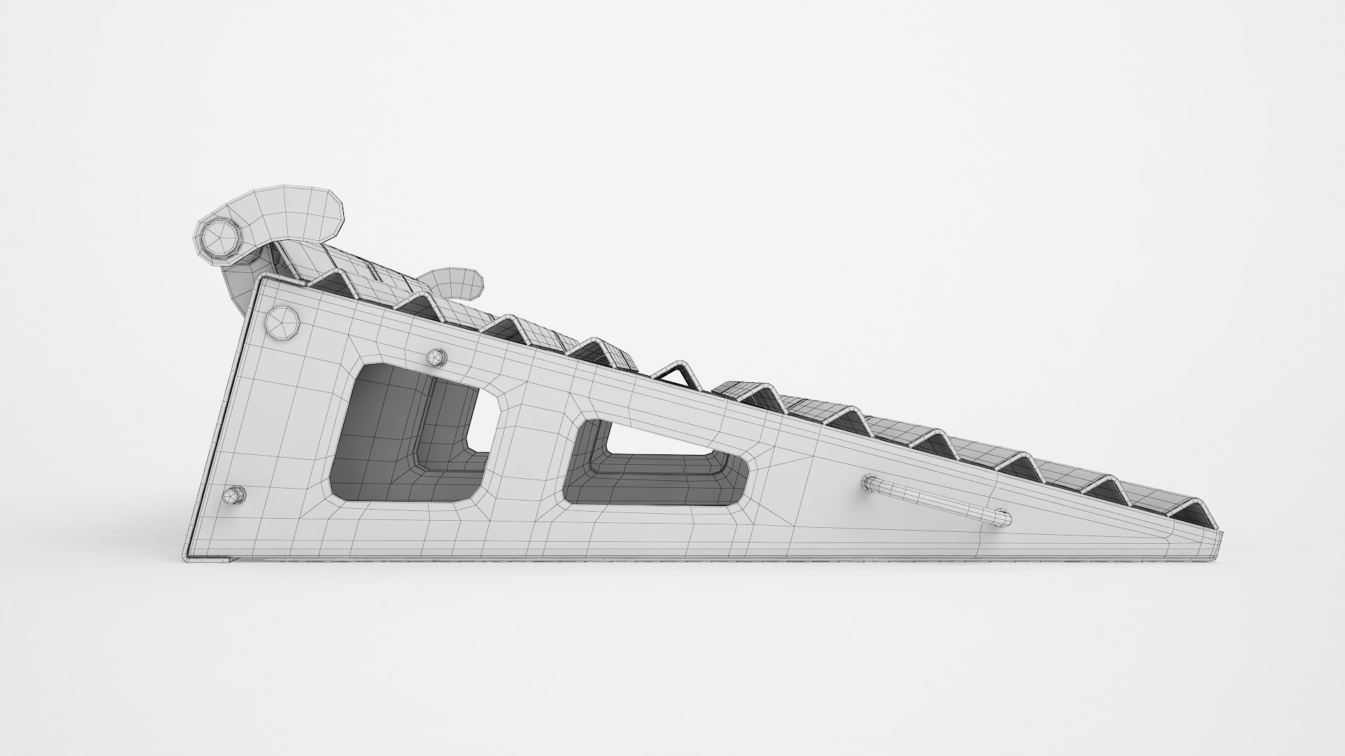 3D Gooseneck Pickup Truck Trailer Ramp 03 - TurboSquid 2394862