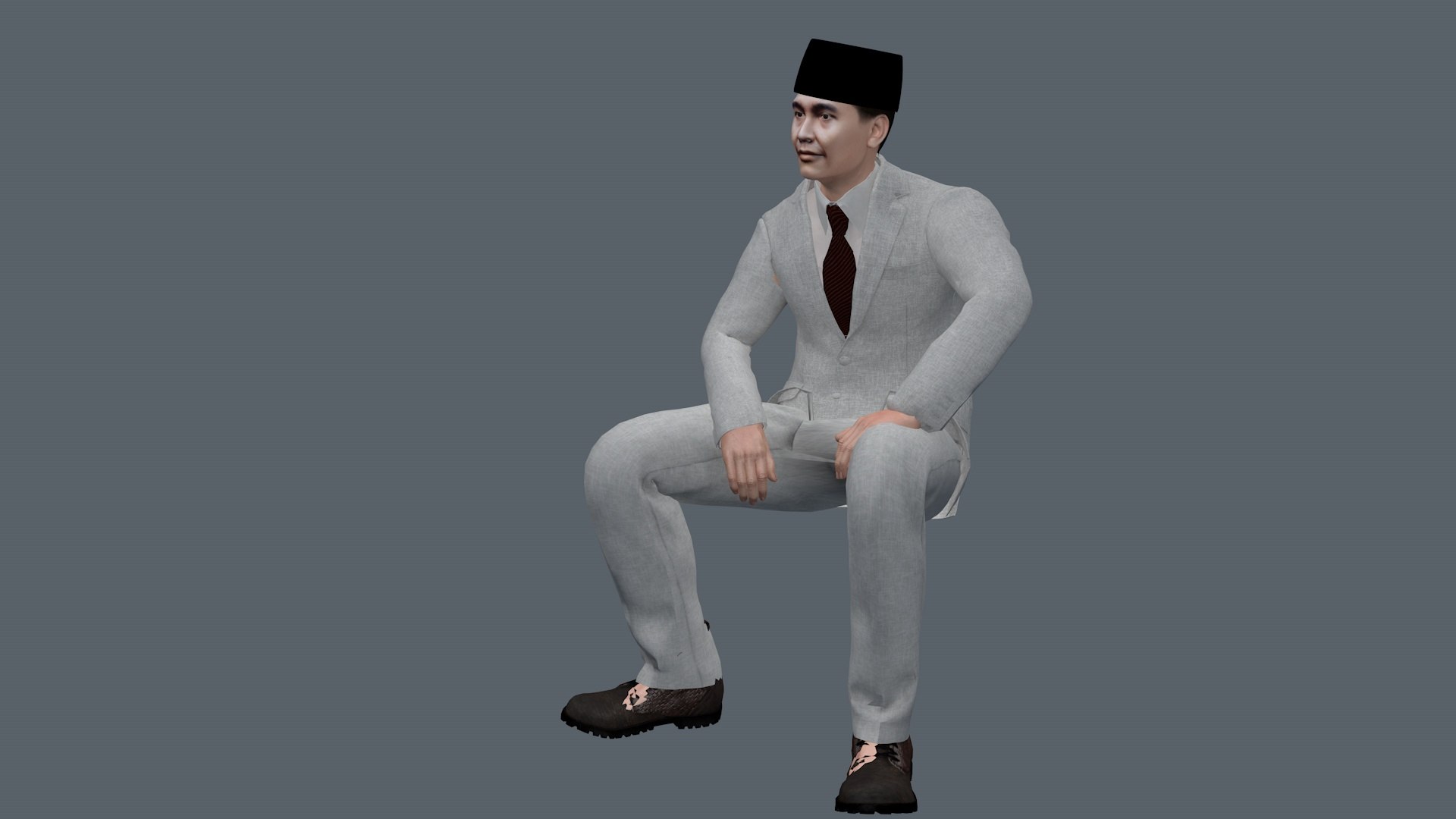 3D SOEKARNO Model - TurboSquid 2227837