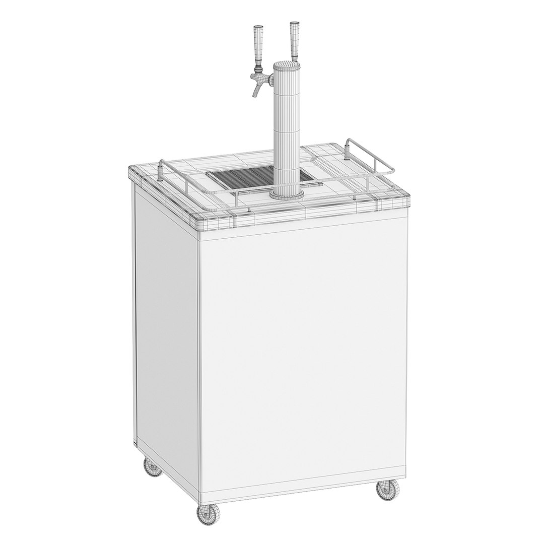 3D Mobile Draft Beer Dispenser - TurboSquid 1661532