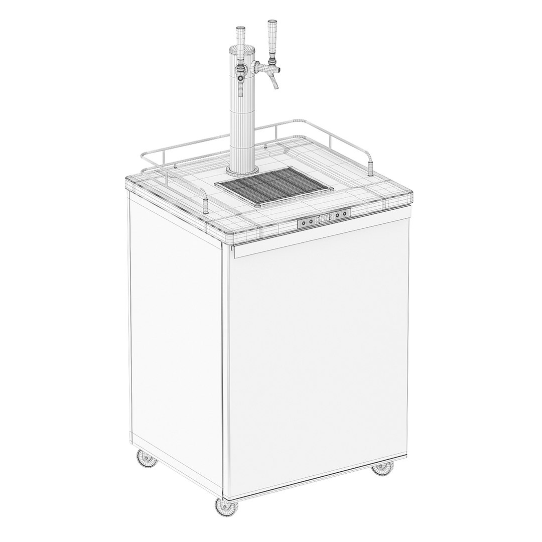 3D Mobile Draft Beer Dispenser - TurboSquid 1661532