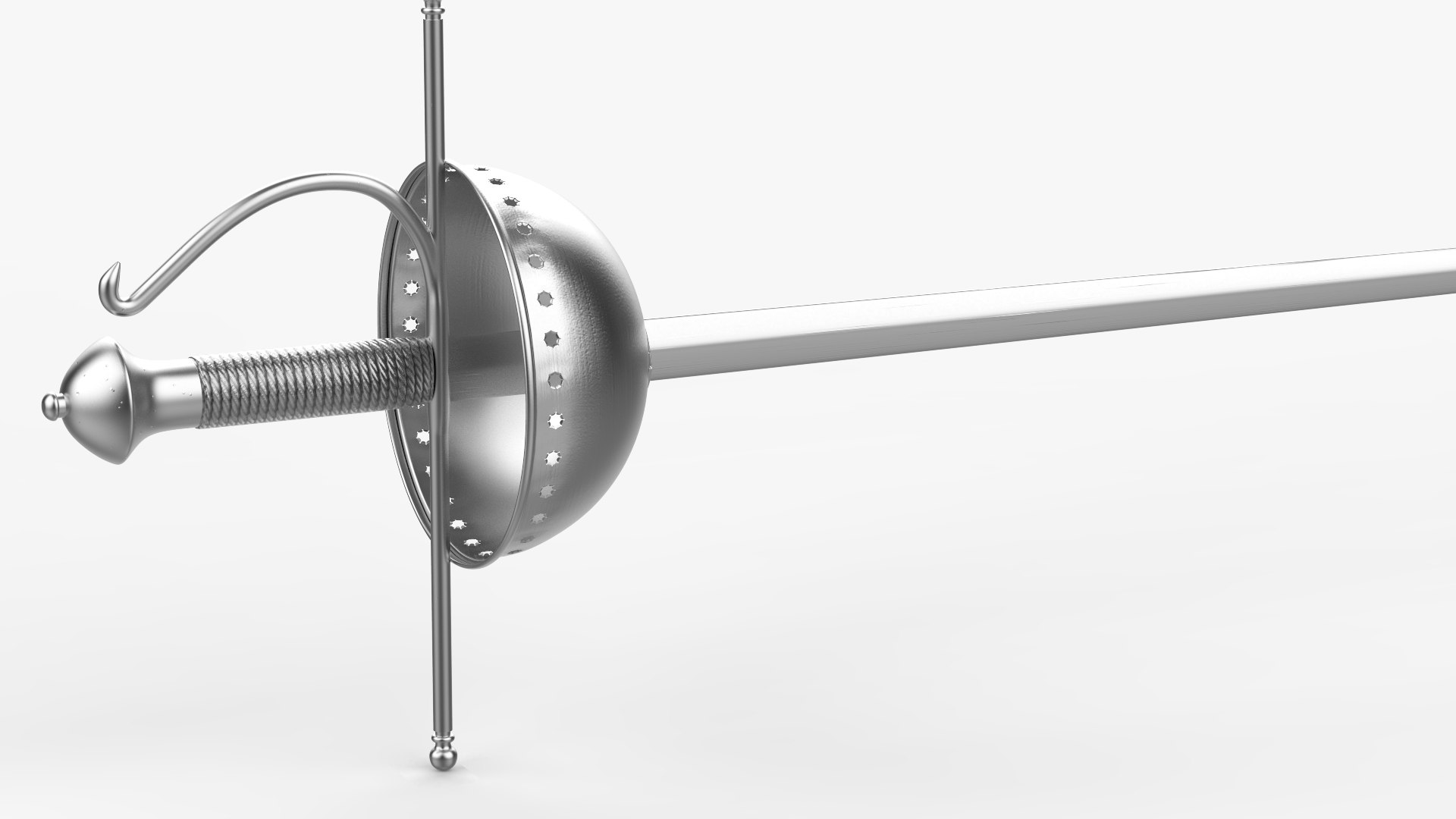 3D SW381 Spanish Shell Sword - TurboSquid 2121854