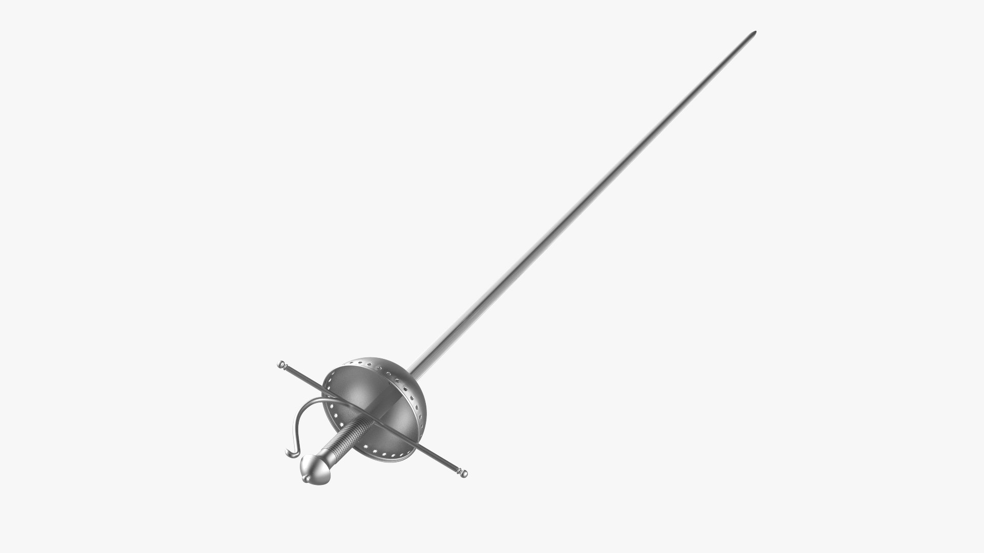 3D SW381 Spanish Shell Sword - TurboSquid 2121854